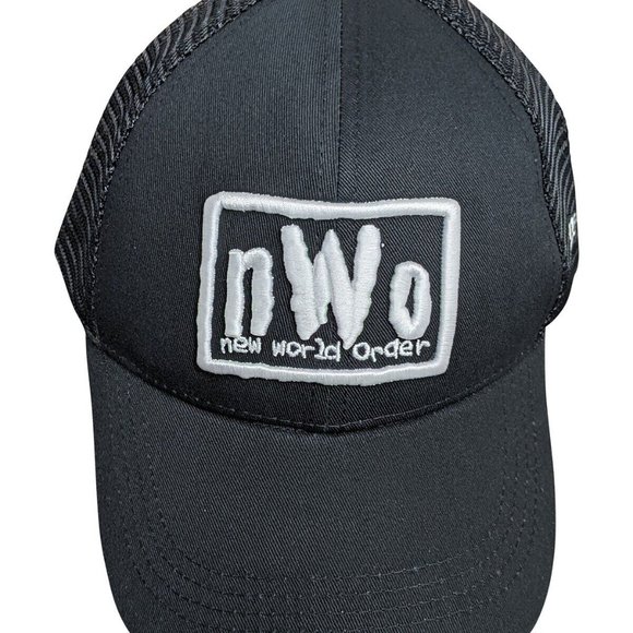WWE | Accessories | New Era Nwo New World Order Wwe Trucker Hat Cap ...